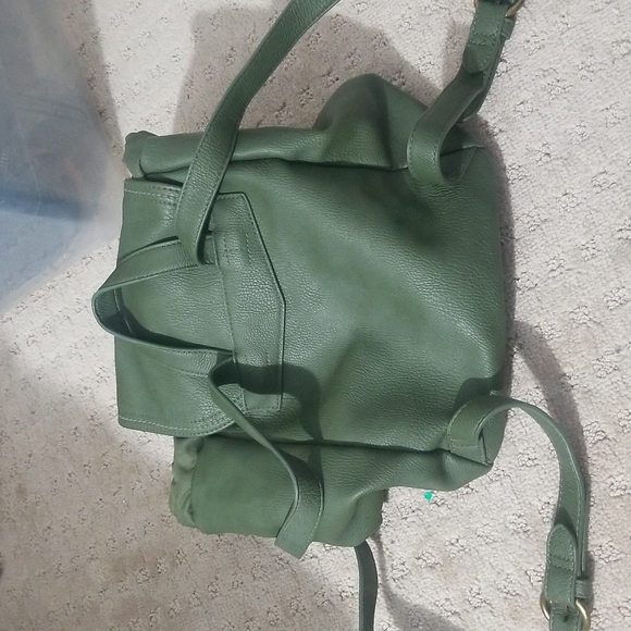 Universal Thread | Bags | Olive Green Mini Backpack With Drawstring ...
